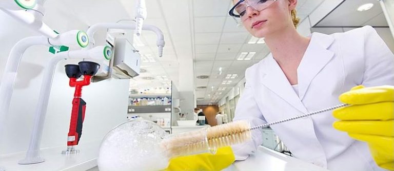 Reinigungsmethode – Labor Glas Reinigung